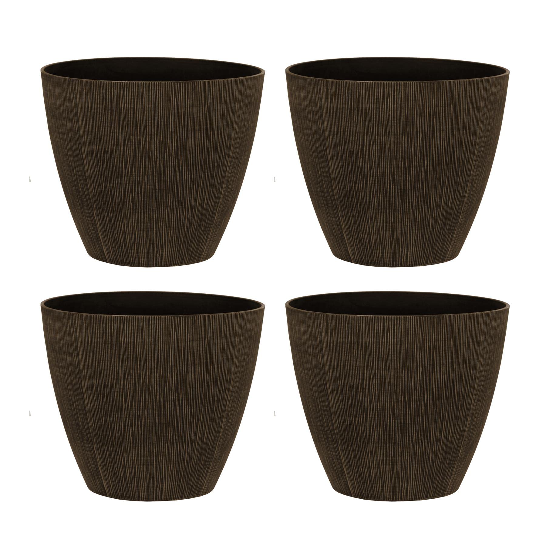 Quatro Pots Terracotta Pots/ Planters With Saucer / Terracotta Pot For