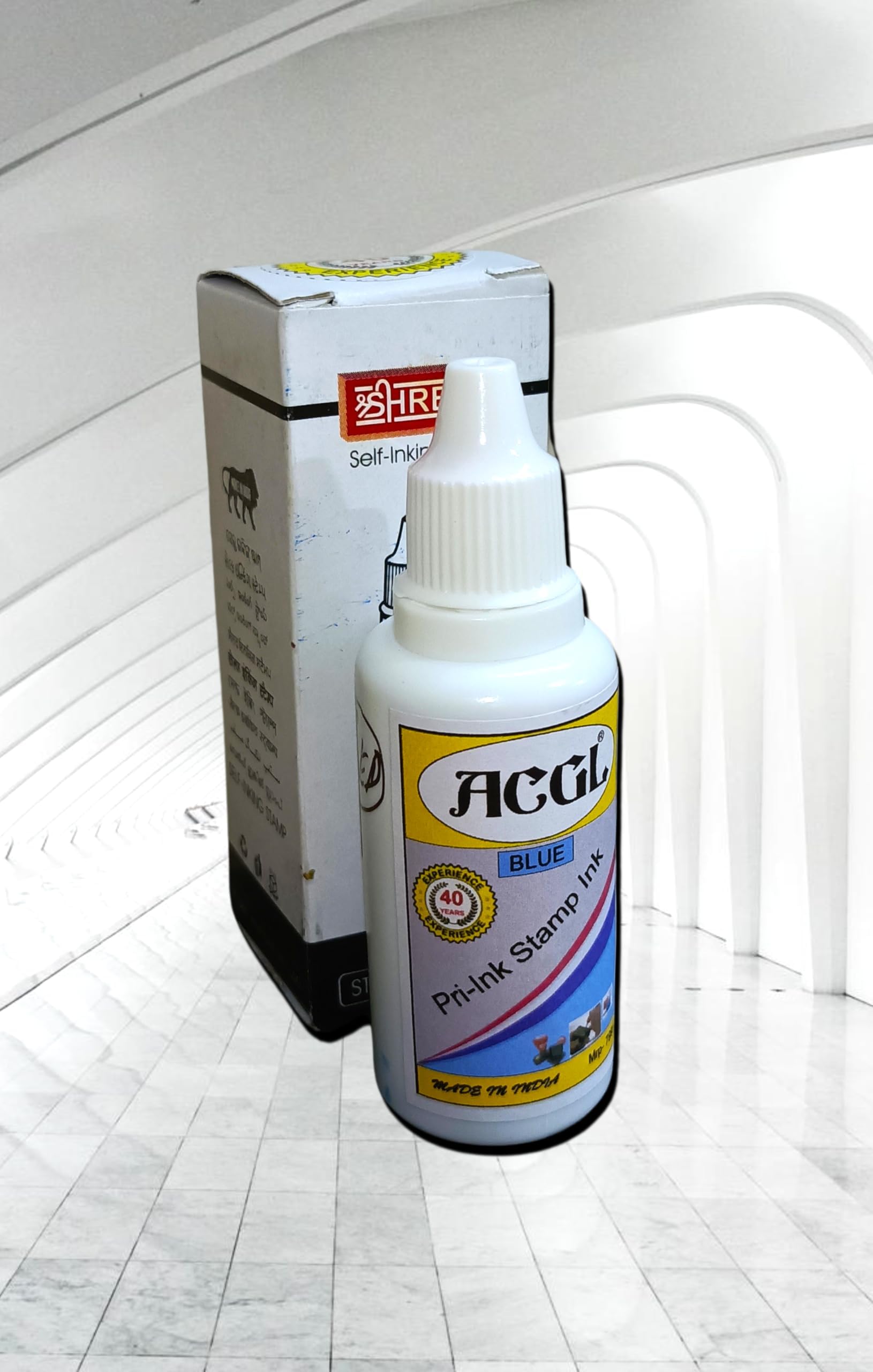 Colop 801 Premium Ink 25ml RED, Stamp Pad Ink for Rubber Stamp & Self ...