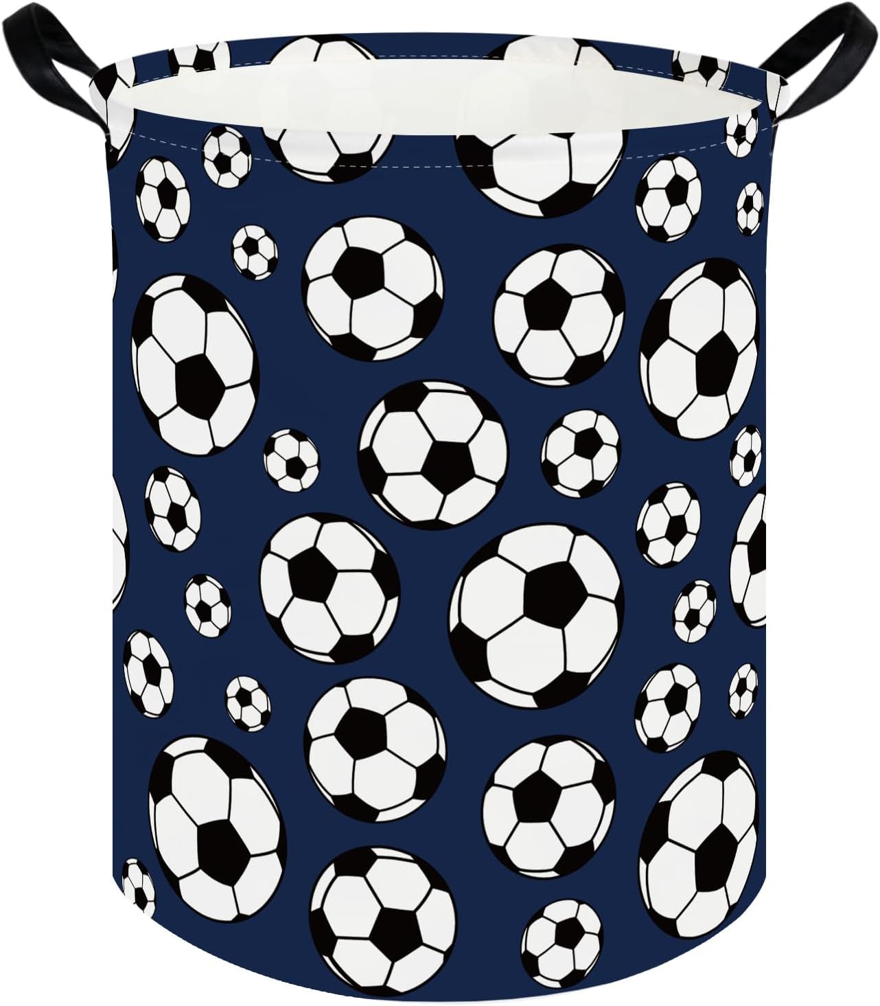 FXOLCSHE Laundry Hamper,Football Soccer Basket Kids Storage Basket,Kids ...