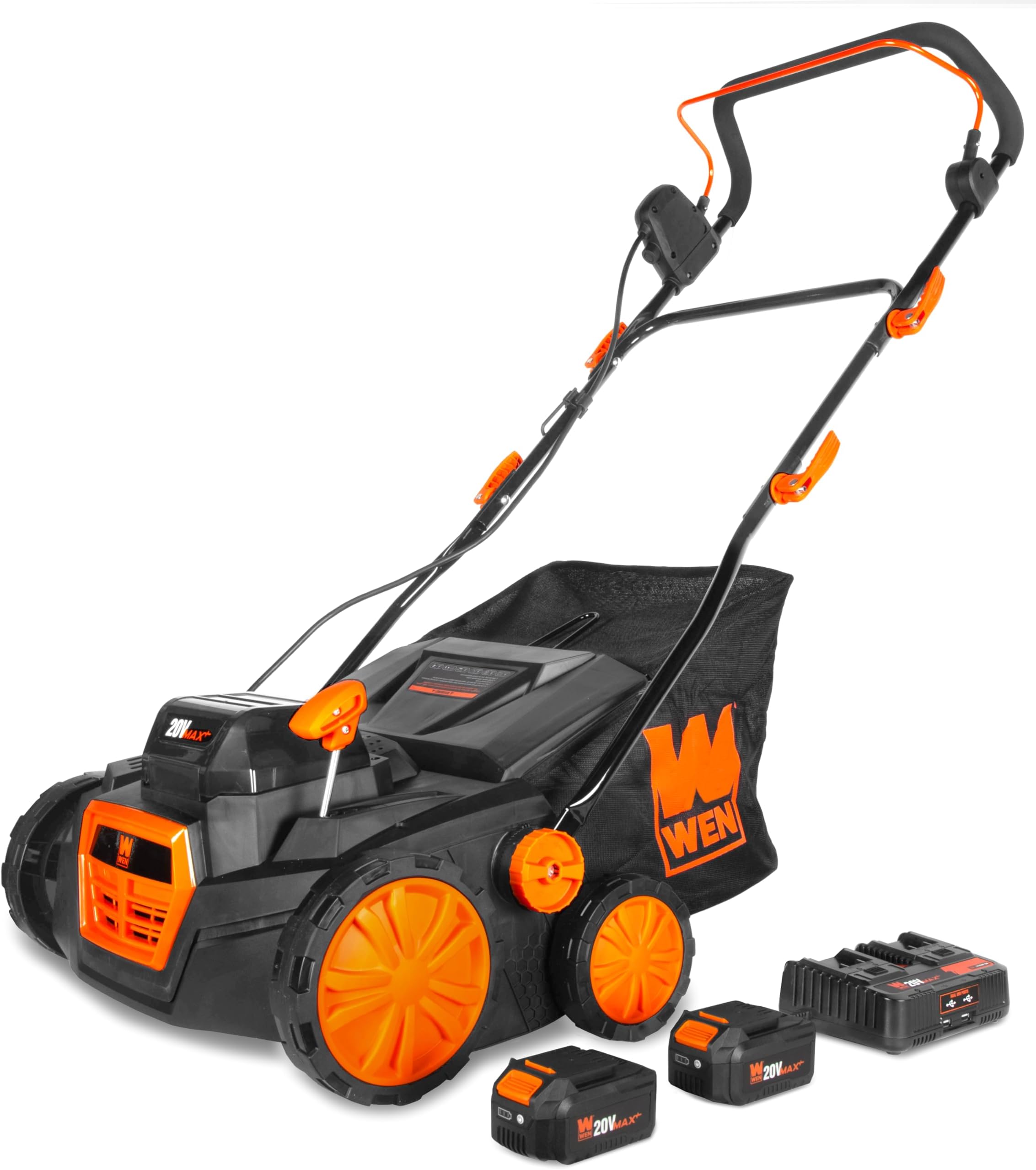 Amazon.com : WEN 20V Max Cordless 15-Inch 2-in-1 Brushless Electric ...