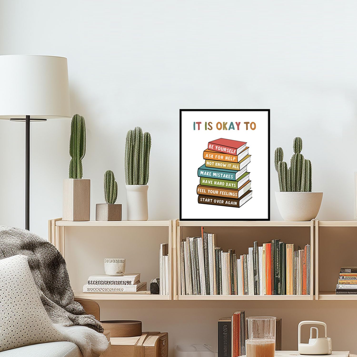 Snapklik.com : It Is Okay To Feel, Boho Classroom Decor, My Feelings ...