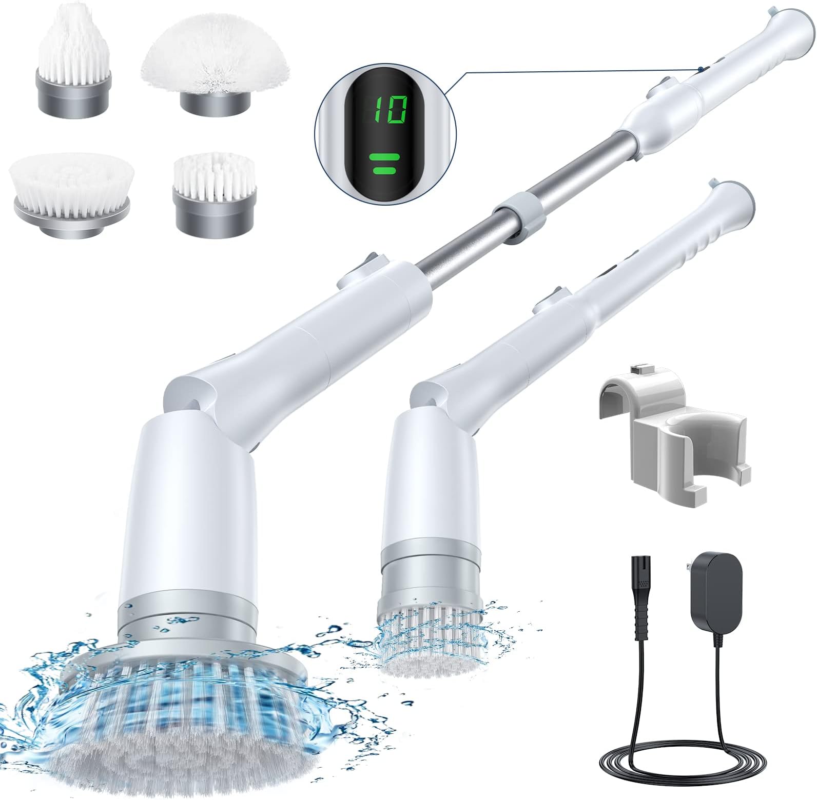 Amazon.com: Cordless Hand Held Power Scrubber for Cleaning ...