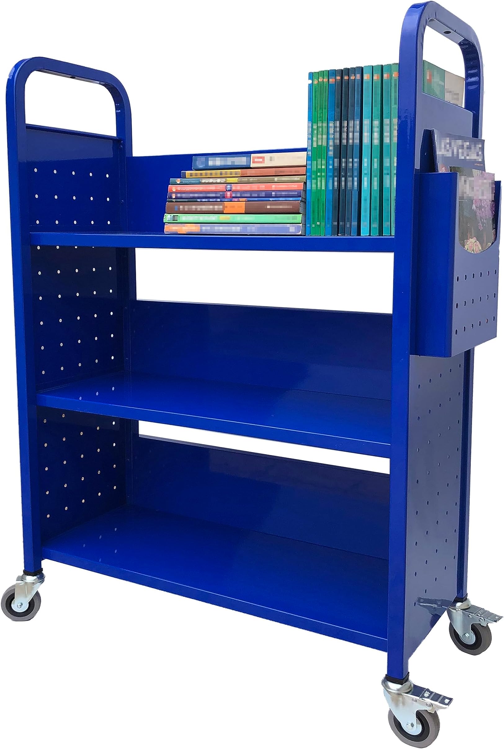 Amazon.com: LLR99934 - Lorell Single-sided Steel Book Cart : Office ...