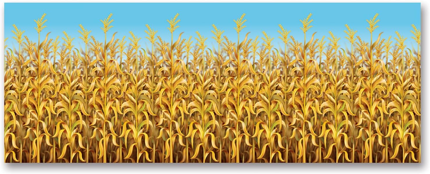 Amazon.com : BELECO 7x5ft Green Cornfield Backdrop Fabric Rural Corn ...