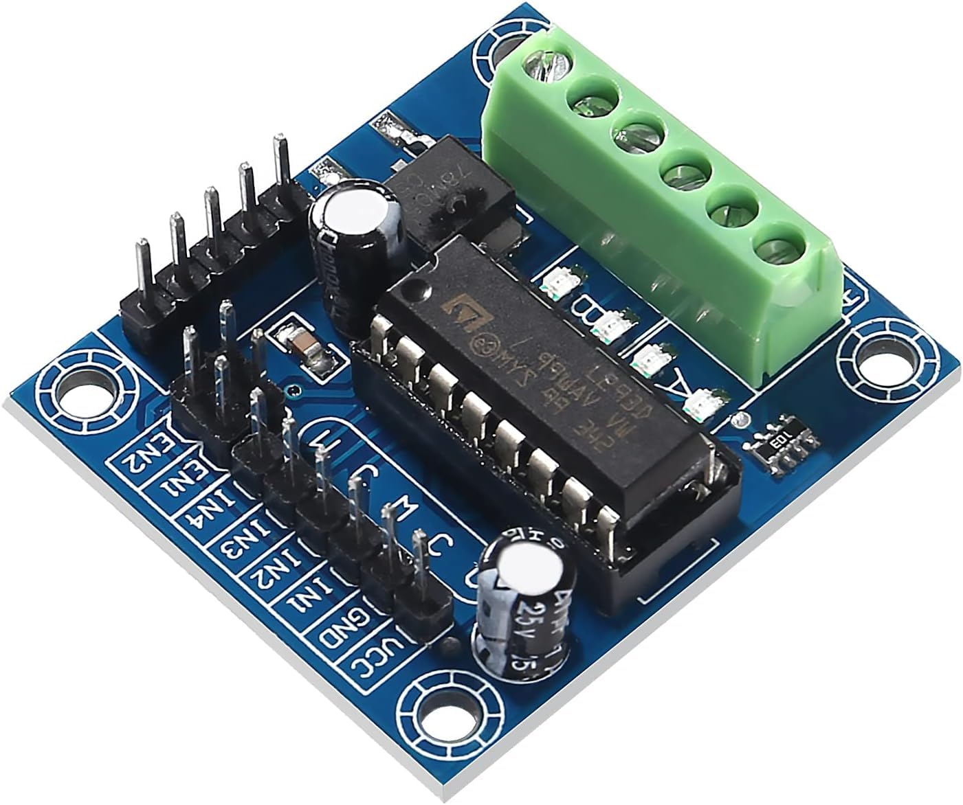 L293D Mini Stepper Motor Drive Shield Module DC4.5-25V Expansion Board ...
