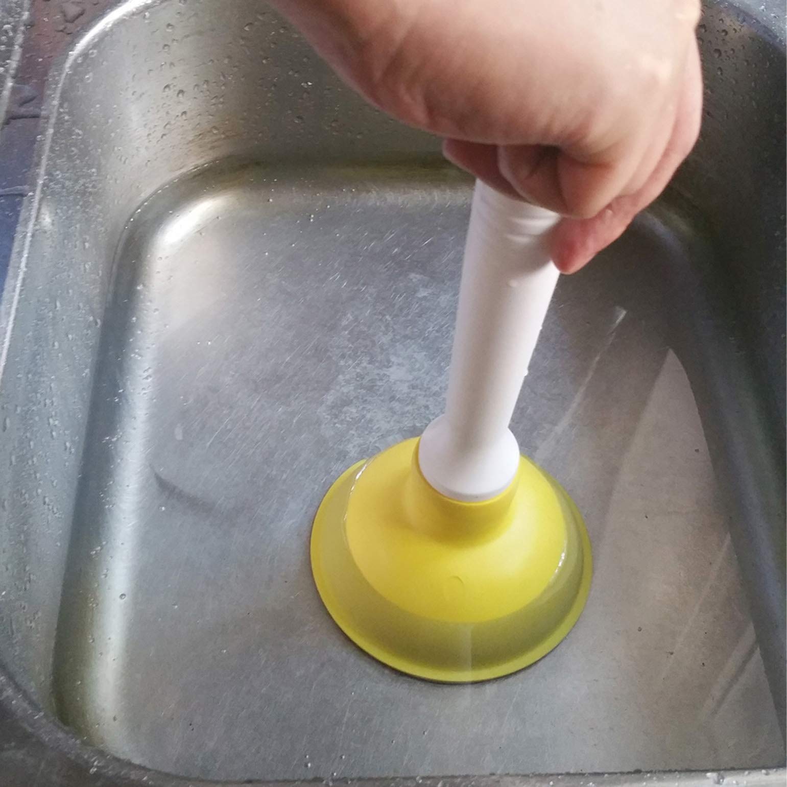 Snapklik.com : Coralpearl Drain Plunger, Small Hand Force Plumber ...