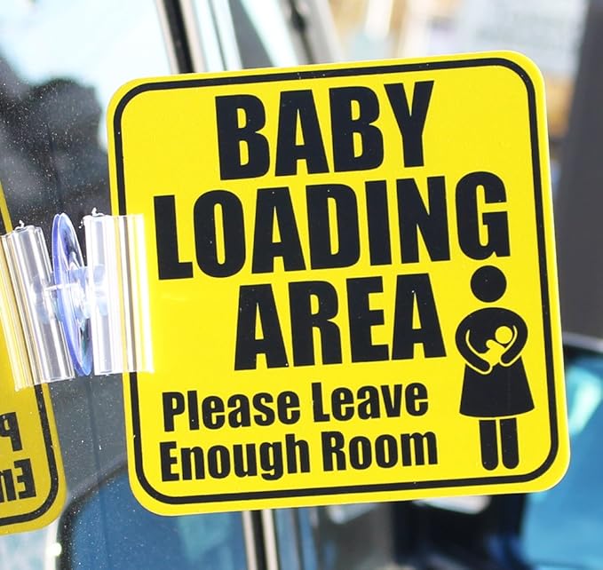 Amazon.com : The Original BABY LOADING AREA Sign : Baby