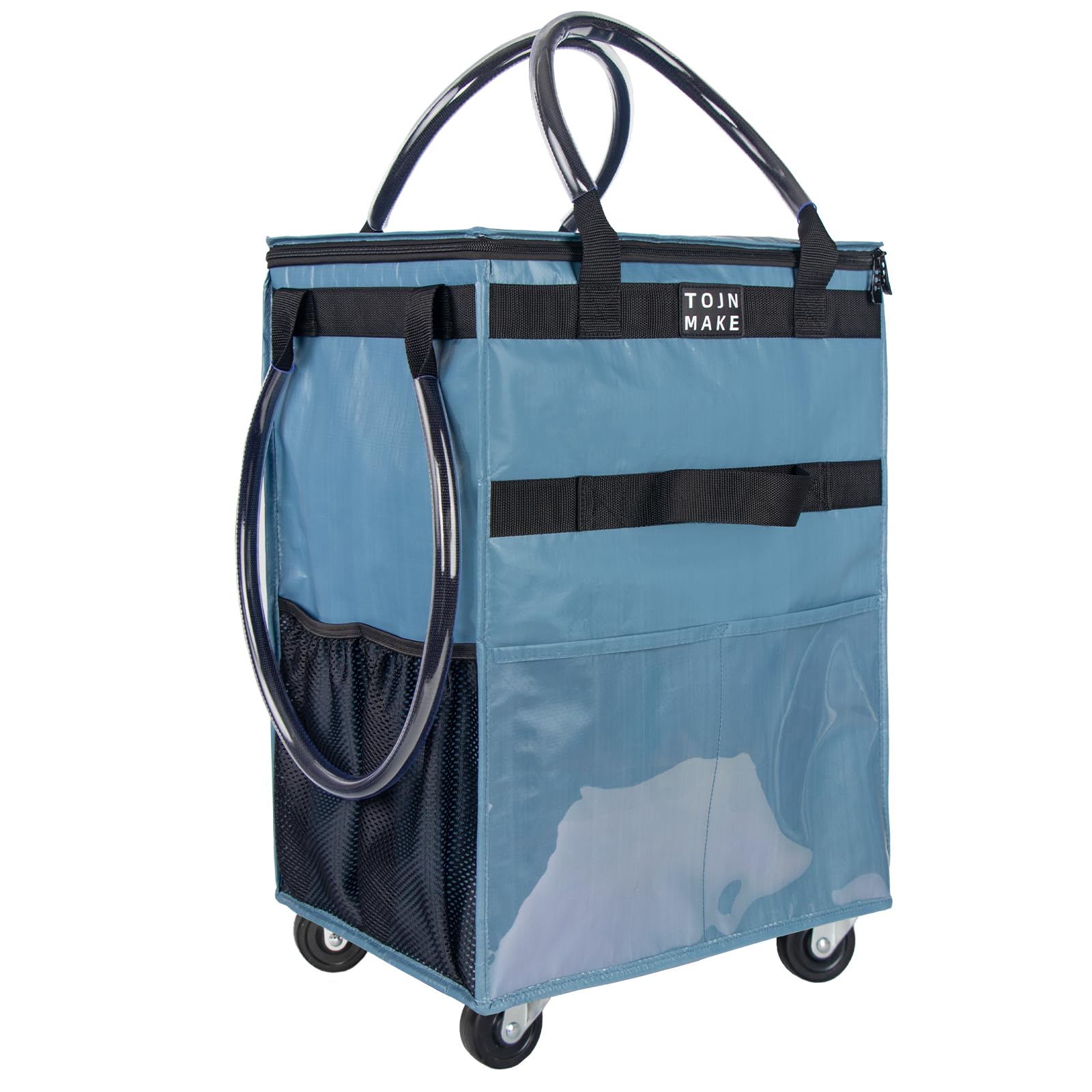 Amazon.com - Reusable Grocery Bag On Wheels, Shopping Trolley, Rolling ...