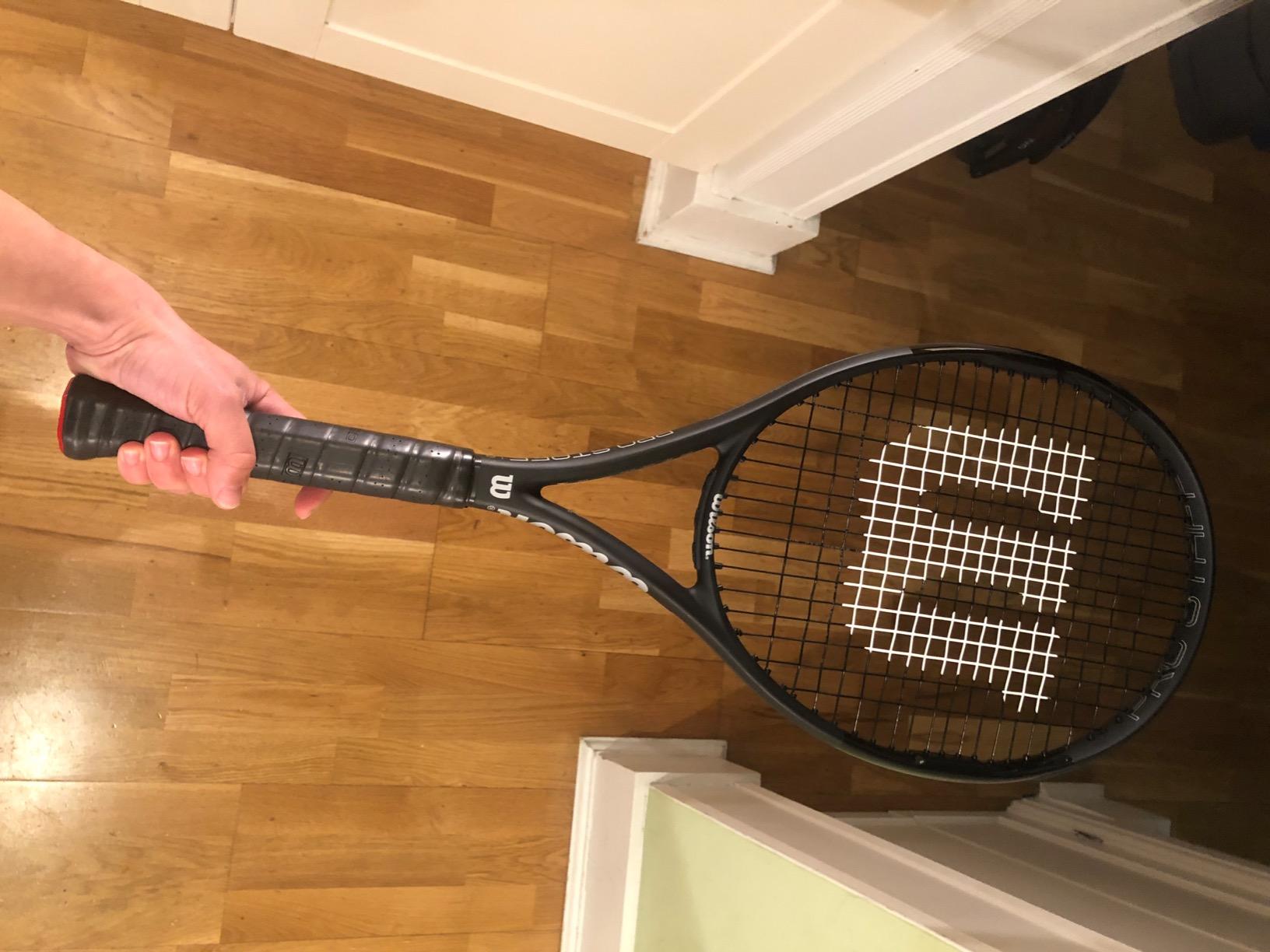 Wilson Unisex-Adult PRO STAFF PRECISION 100 Tennis racket Black/White ...