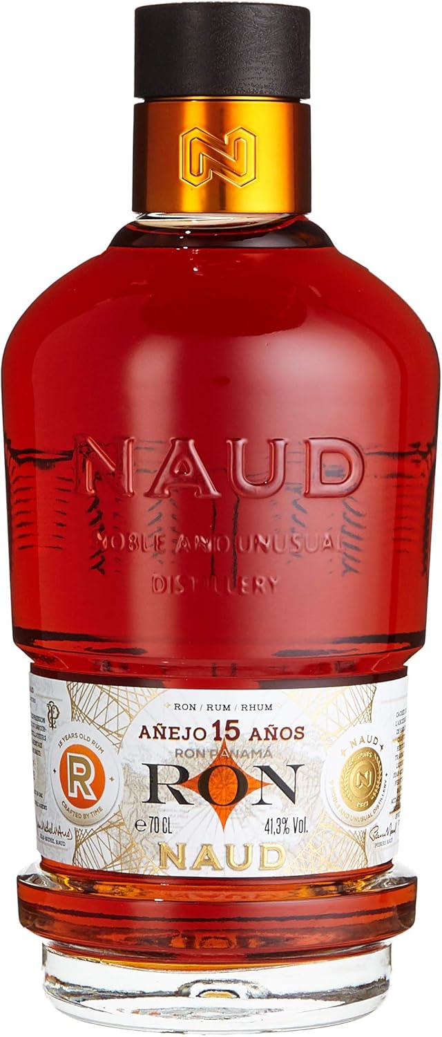 Naud 15 Años Añejo RON Panama Rum (1 x 0.7 l) : Amazon.de: Lebensmittel ...