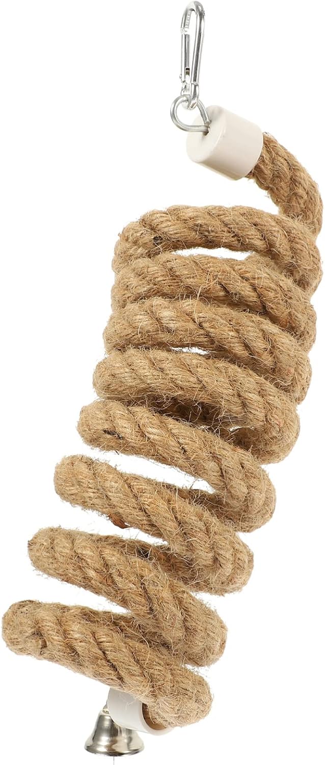 Amazon.com : Rope Bird Toys Cockatiel Toys Bird Perch Rope Parrot ...