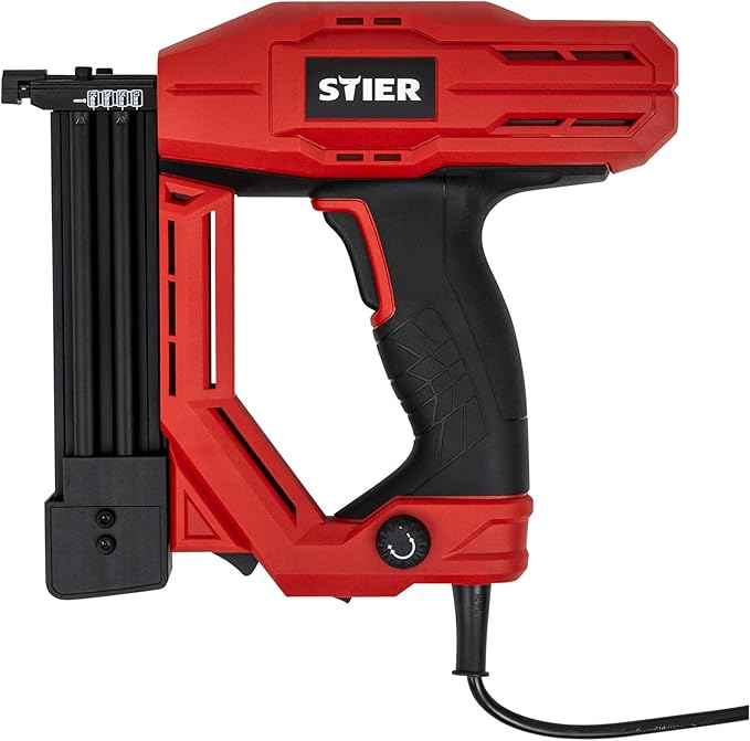 STIER Electric Combination Stapler TK-18 230 V with 400 Nails and ...