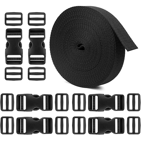 Amazon.com: Buckles Straps Set of 1 inch: 10 pcs Quick Side Release ...