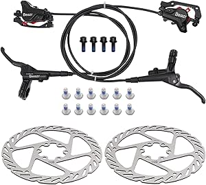Amazon.com: Beazr Hydraulic Disc Brakes Set Aluminum Alloy Hydraulic ...