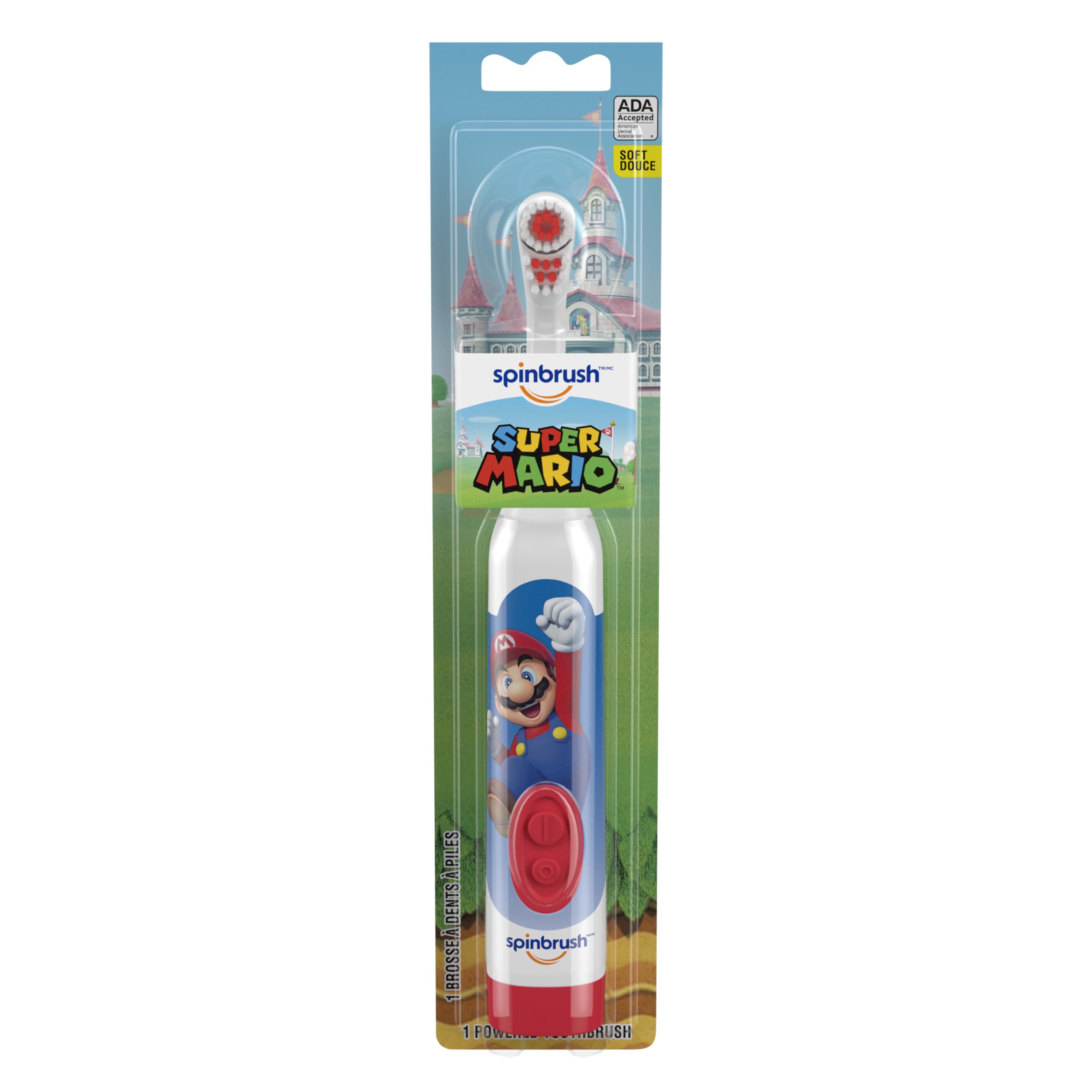Amazon.com: Spinbrush Jurassic World & Super Mario Kid's Battery ...