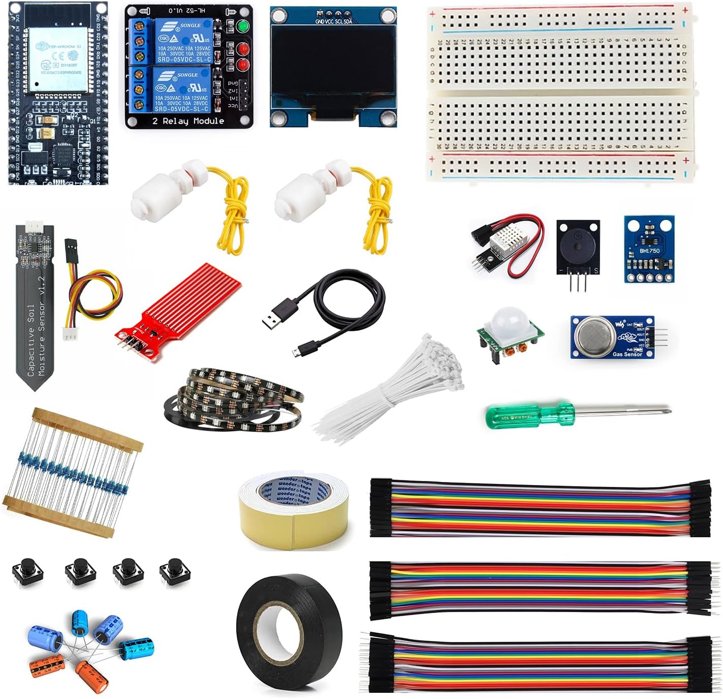 ESPHome IoT Smart Home Kit with ESP32 | Includes OLED Display, PIR ...