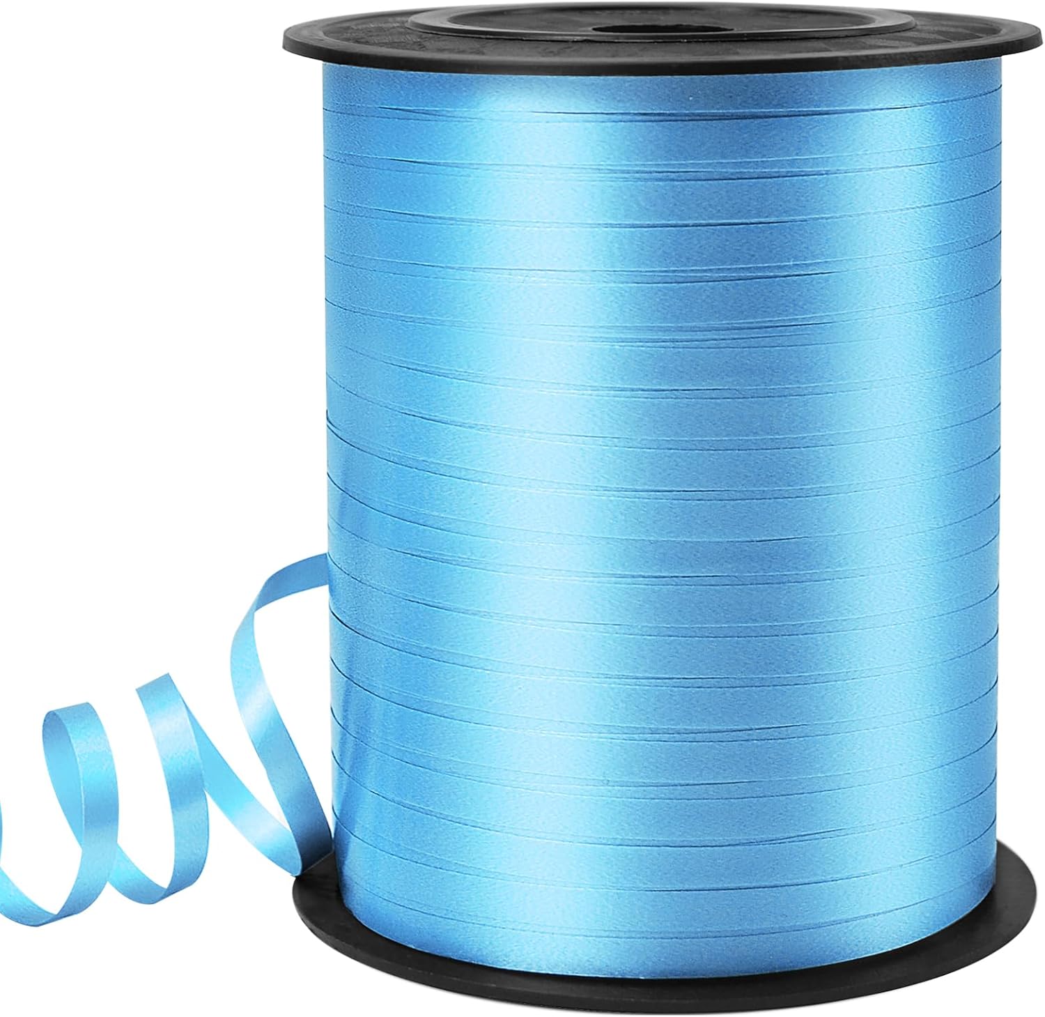 Amazon.com: VISPAD Light Blue Curling Ribbon, 500 Yard, Polyester ...