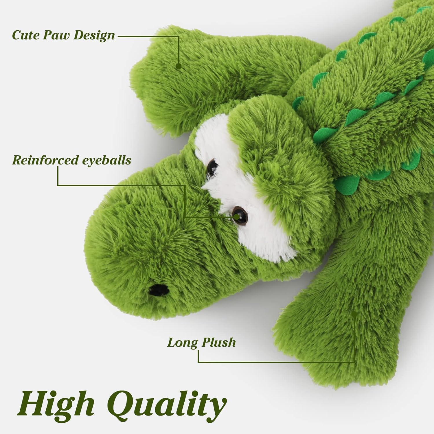 Buy Tezituor Plush Alligator Stuffed Animal Plush Toy 36inch Mommy ...