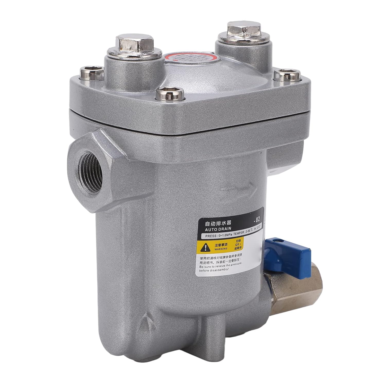 Wedinard Automatic Water Drainer, Aluminum Alloy Anti Clogging Rust ...