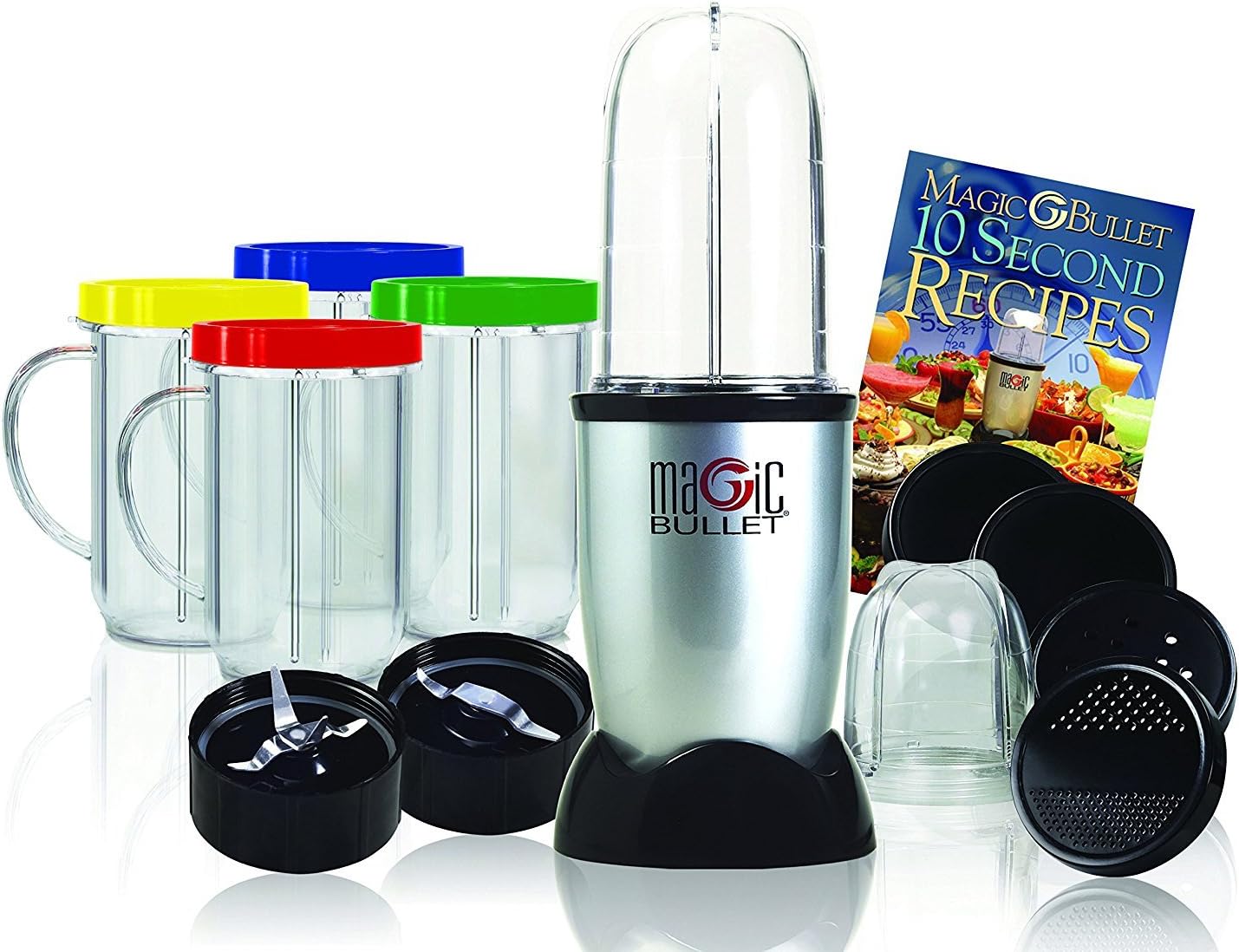 The Original Magic Bullet Deluxe (17 piece system) - Blender, Mixer ...