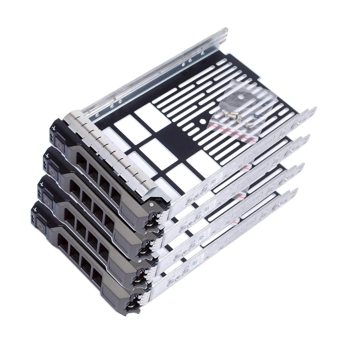 Pack-4, Hard Drive Tray Caddy for Dell Poweredge Series 11/12/13 ...
