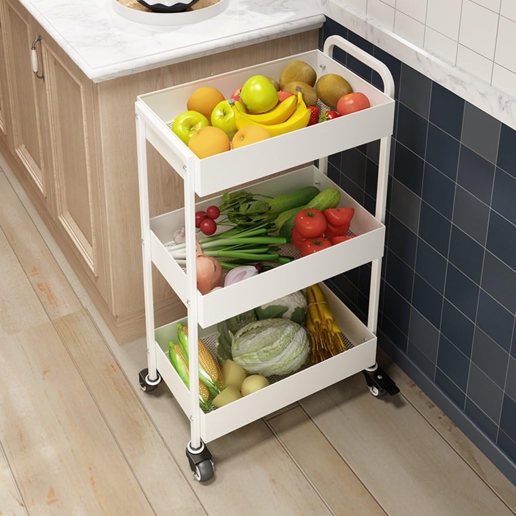 Amazon.com: GFL Kitchen Racks, Floor Metal Multi-Purpose Storage Rack ...