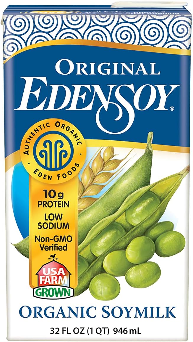 Amazon.com: EDEN Organic Edensoy Original Soymilk, Non-GMO, USA whole ...