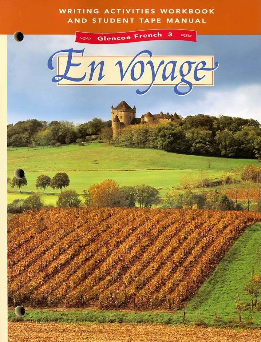 Amazon.com: Glencoe French Level 3: En voyage, Writing Activities ...