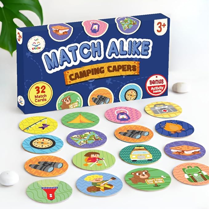 Amazon.com: Matching Game - Memory Games for Kids Ages 4-8 - Memory ...