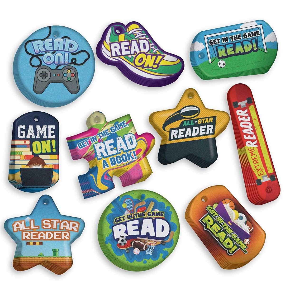 Amazon.com: Game On Library or Classroom Reading Program for Kids ...