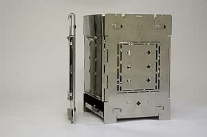 Amazon.com : 5" Folding Firebox Campfire Stove : Sports & Outdoors