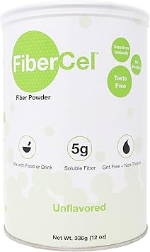 Amazon.com: FiberCel Unflavored Fiber Powder 12oz : Health & Household