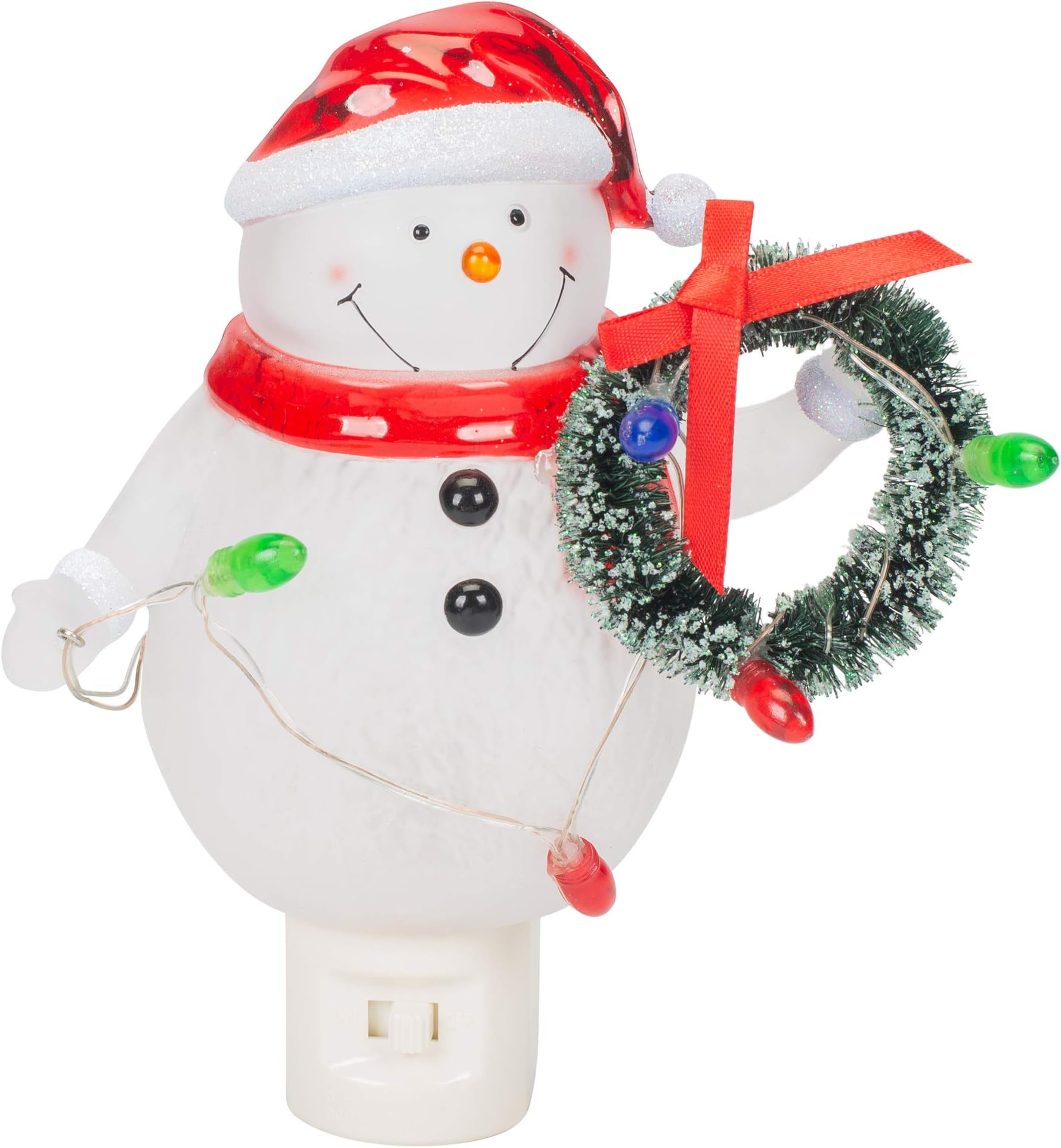 Amazon.com: 6 inch Snowman Night Light : Home & Kitchen