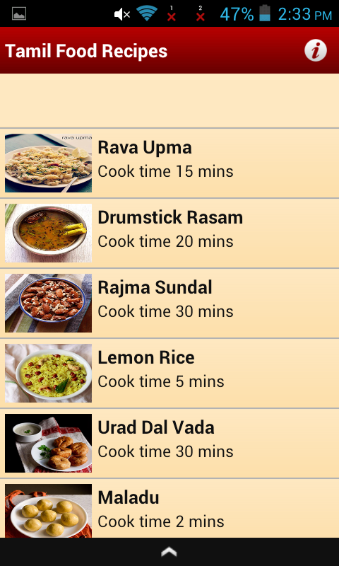 Tamil Food Recipes:Amazon.co.uk:Appstore for Android