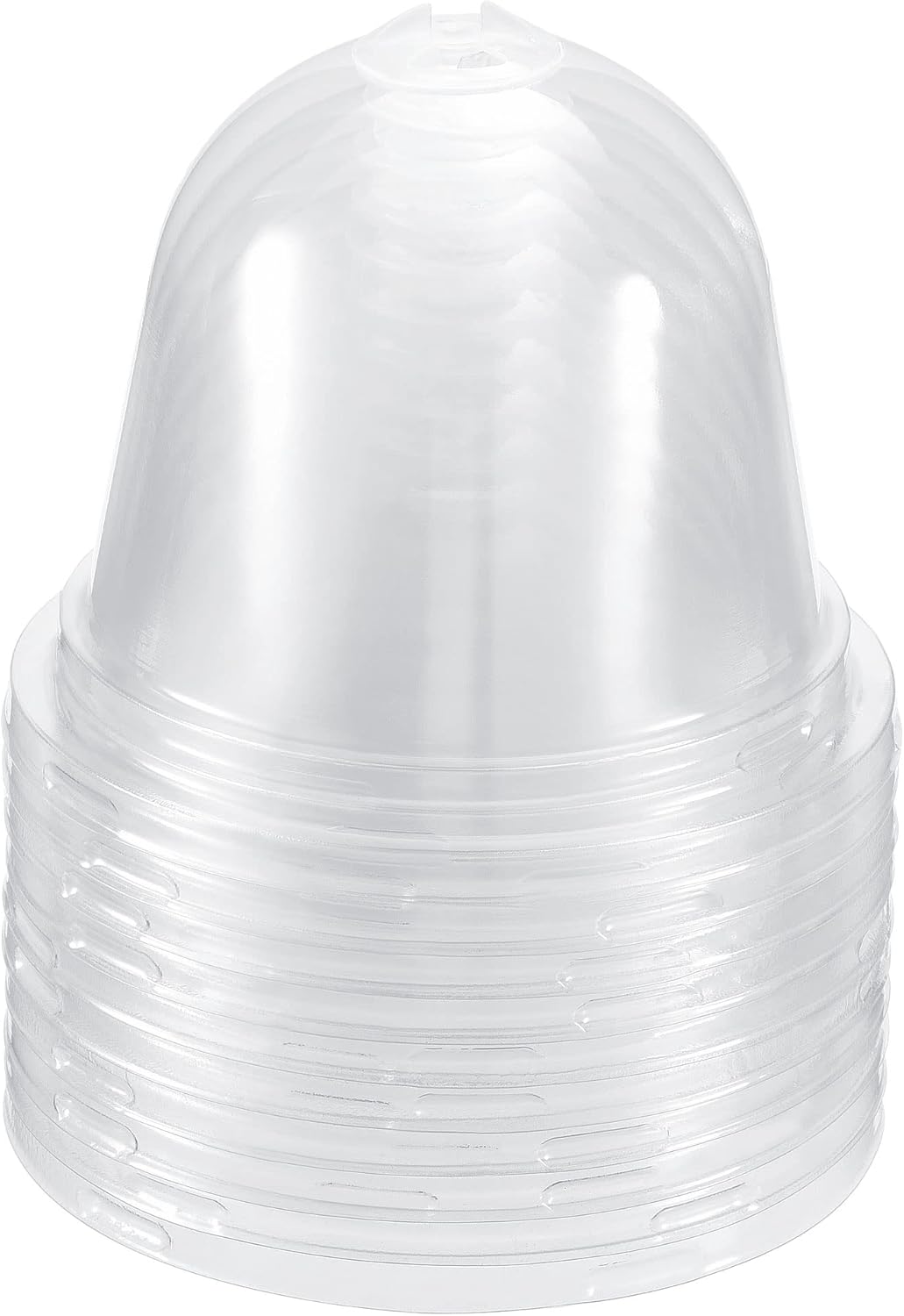 Amazon.com : PATIKIL 4.1" Plant Humidity Dome, 10Pcs Round Plastic ...