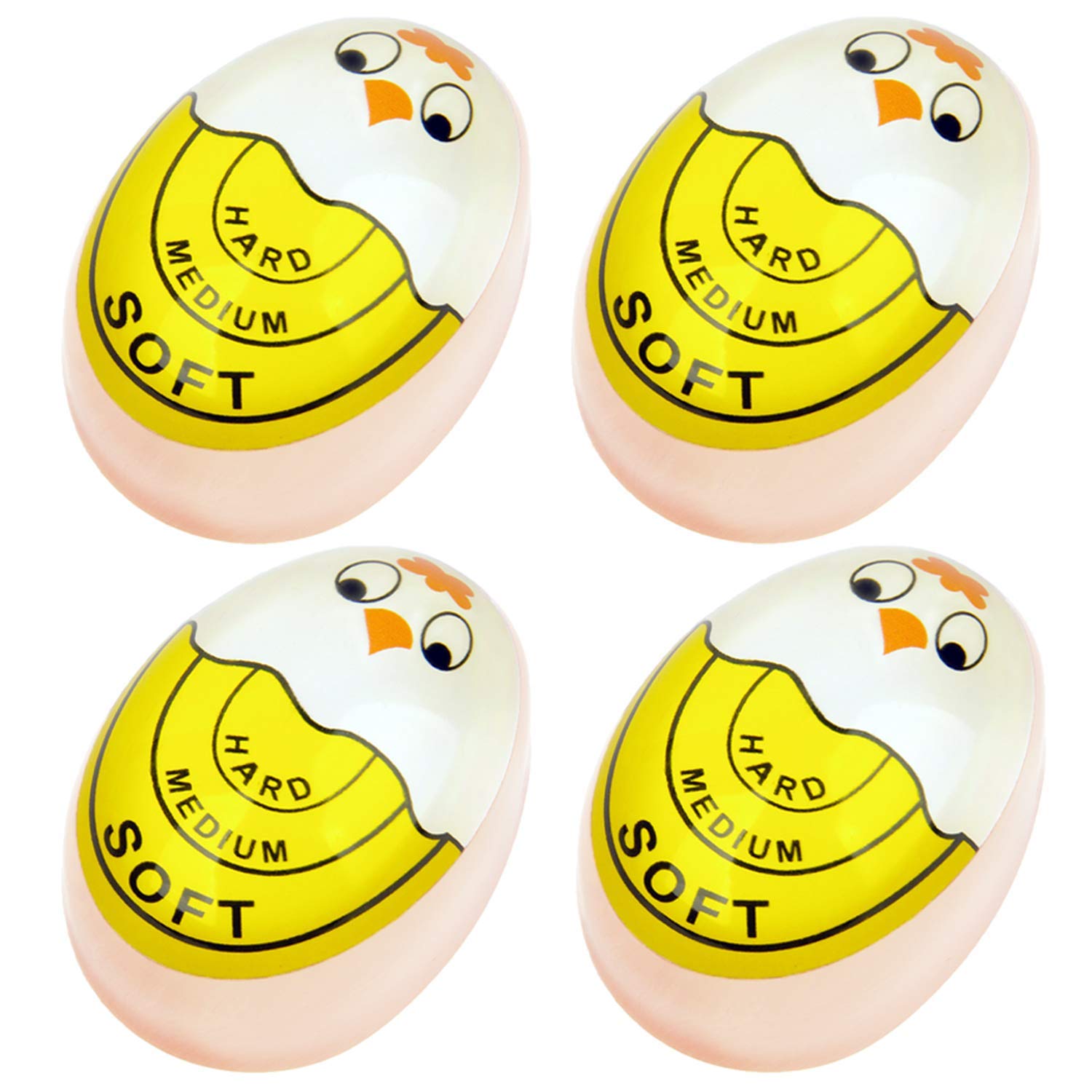 Amazon.com : Egg Timer Sensitive Hard & Soft Boiled Color Changing ...