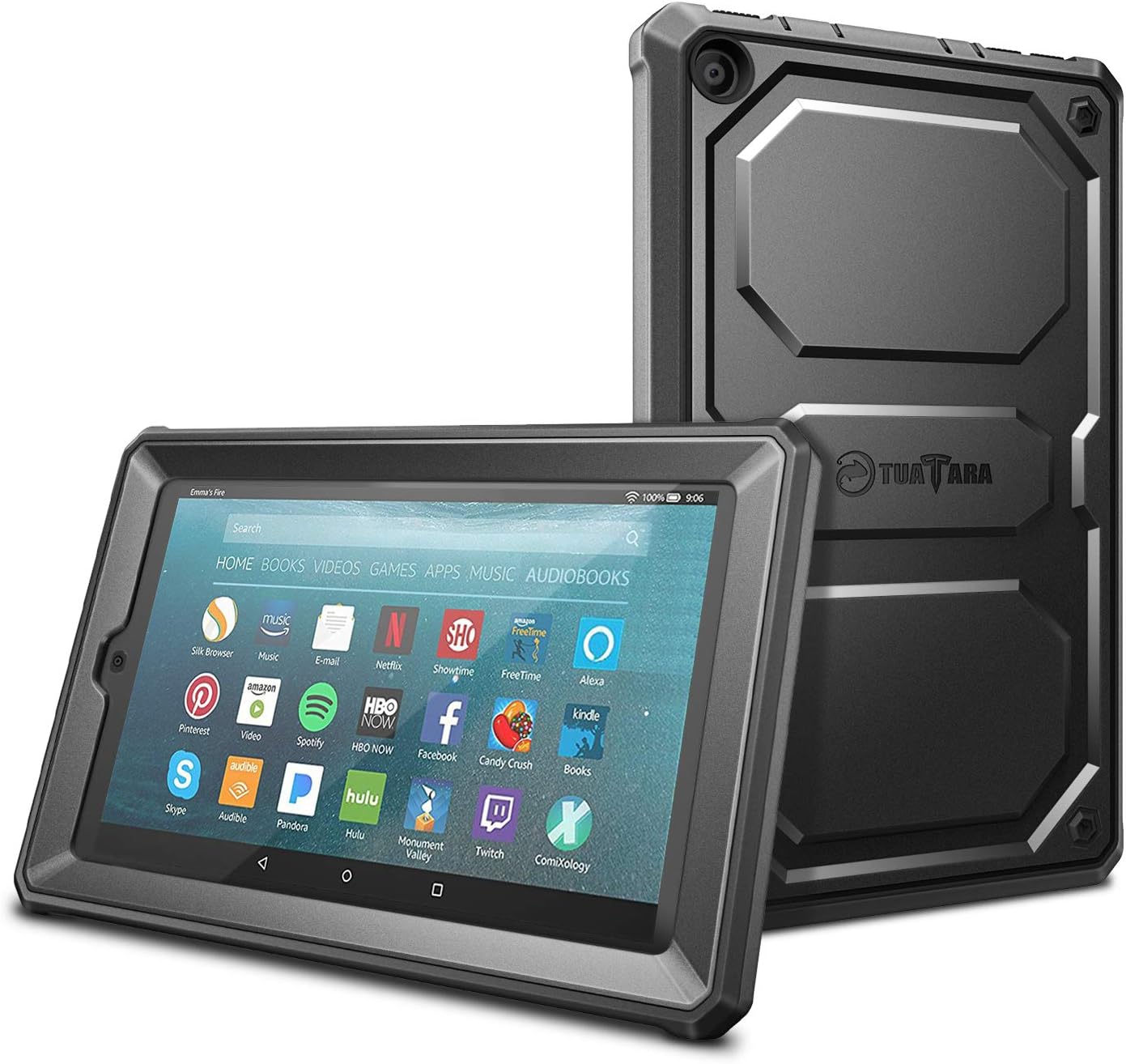 Fintie Shockproof Case for All-New Amazon Fire 7 Tablet (9th Generation ...