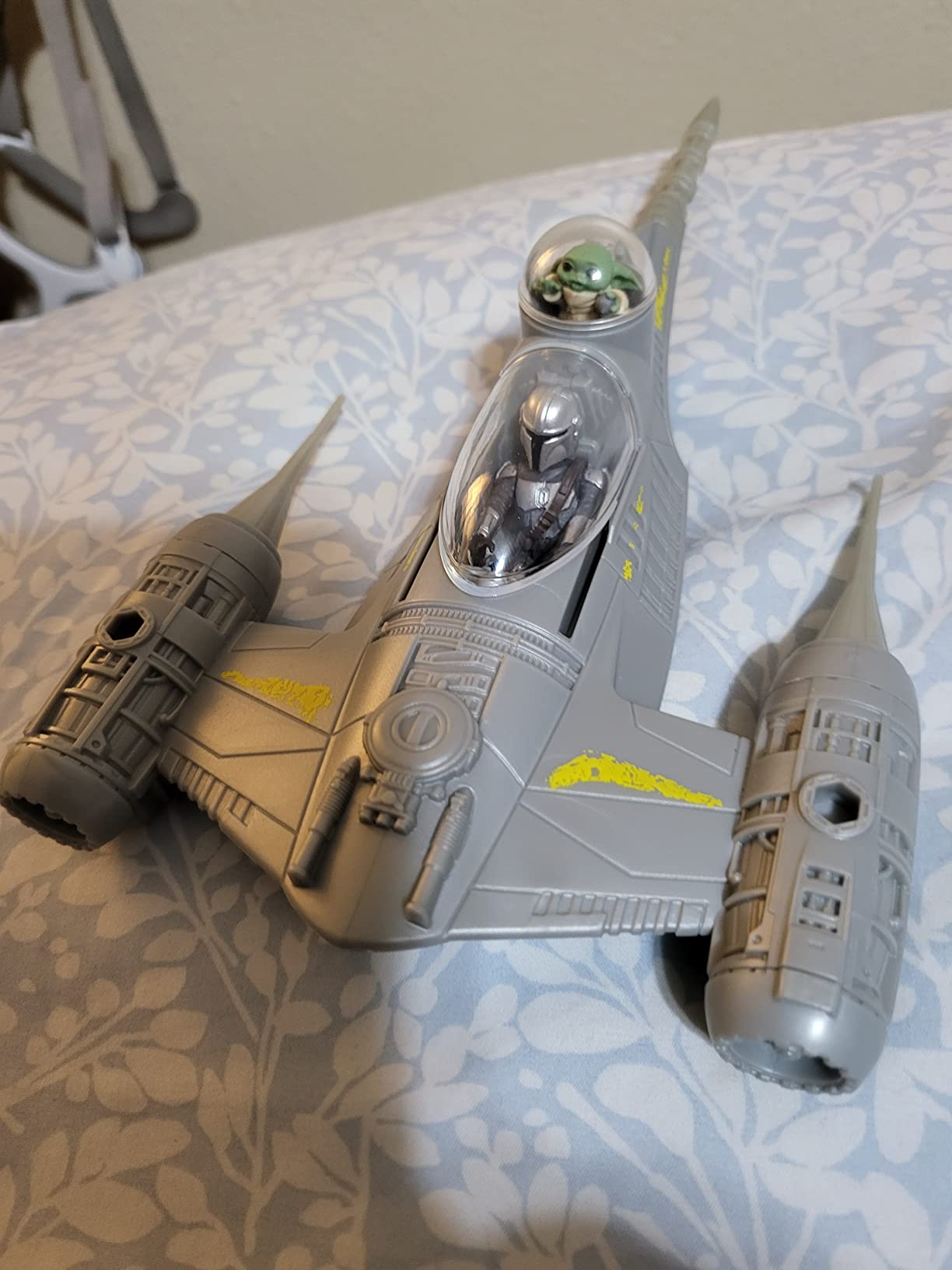 $5/mo - Finance STAR WARS Mission Fleet Mando's N-1 Starfighter, Grogu ...