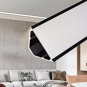 Amazon.com: Elitix V Shape Light Bar Diffuser Track System, Aluminum ...