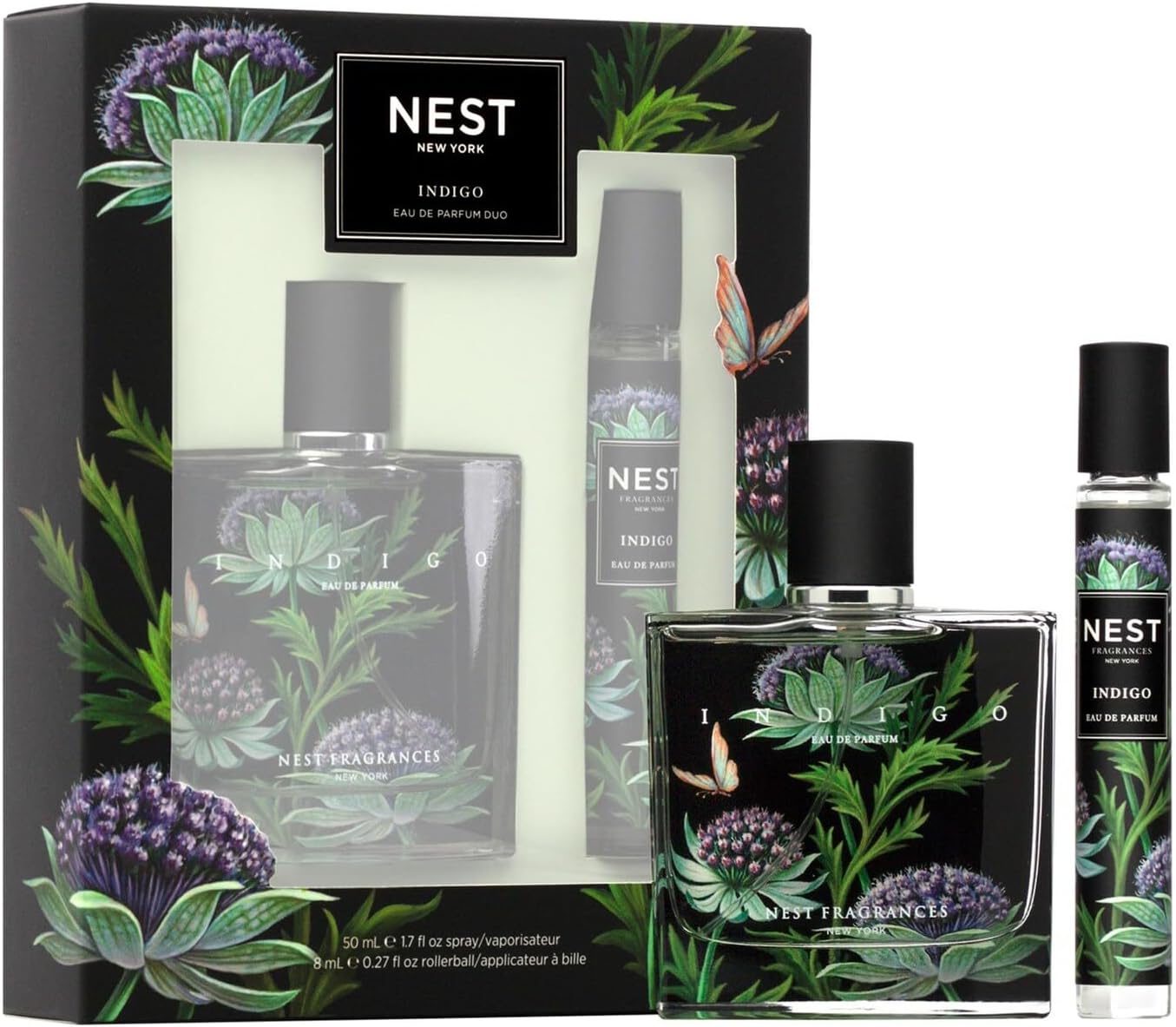 Amazon.com : NEST New York Indigo Fine Fragrance, Eau de Parfum Set (1 ...