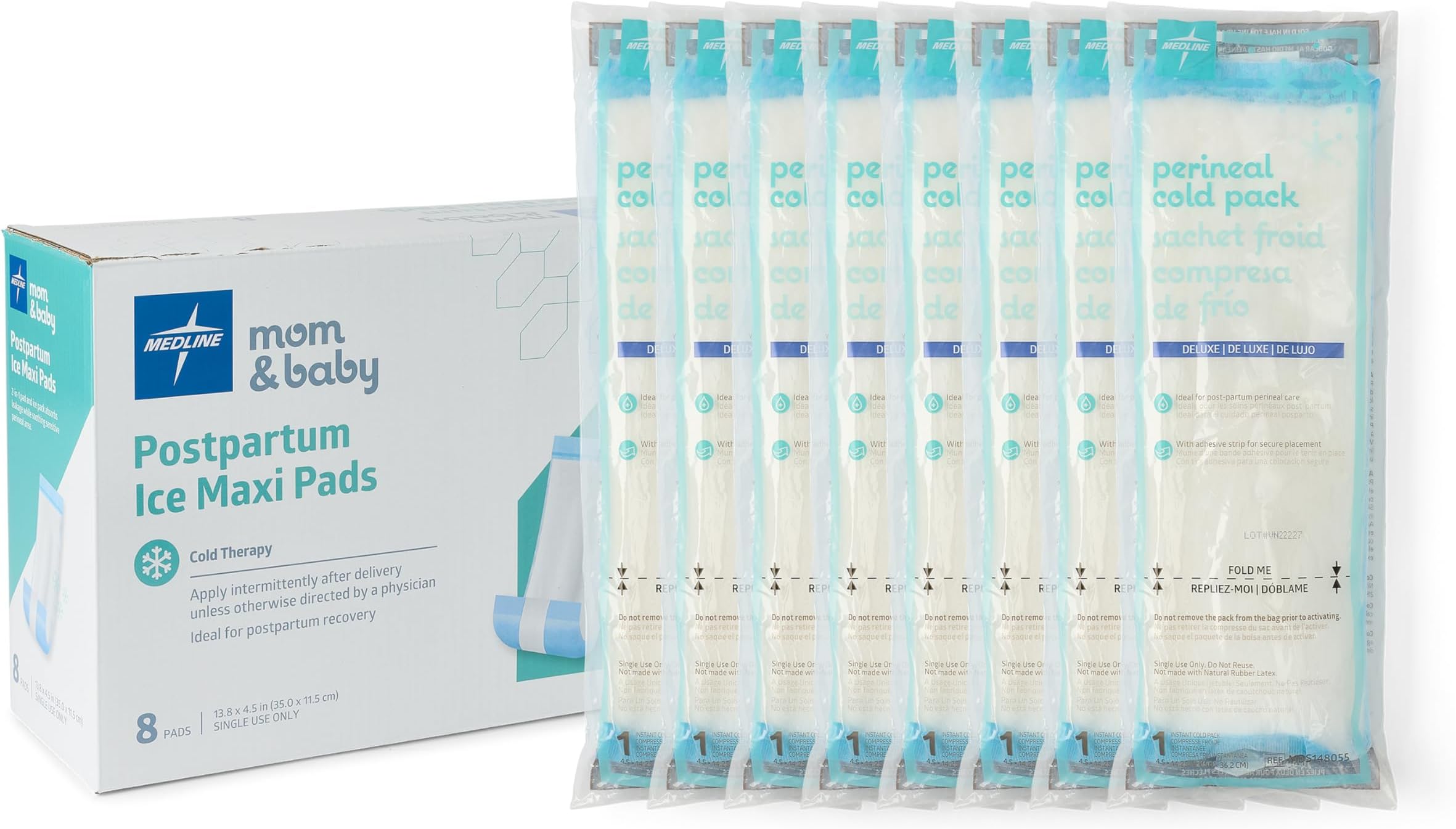 Amazon.com: ICEWRAPS Instant Postpartum Pads for Women After Birth and ...