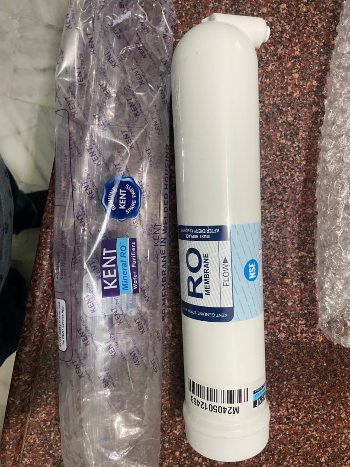 KENT RO 12 Inch RO Membrane Water Filter Inline UF Filter SRO UV UF ...