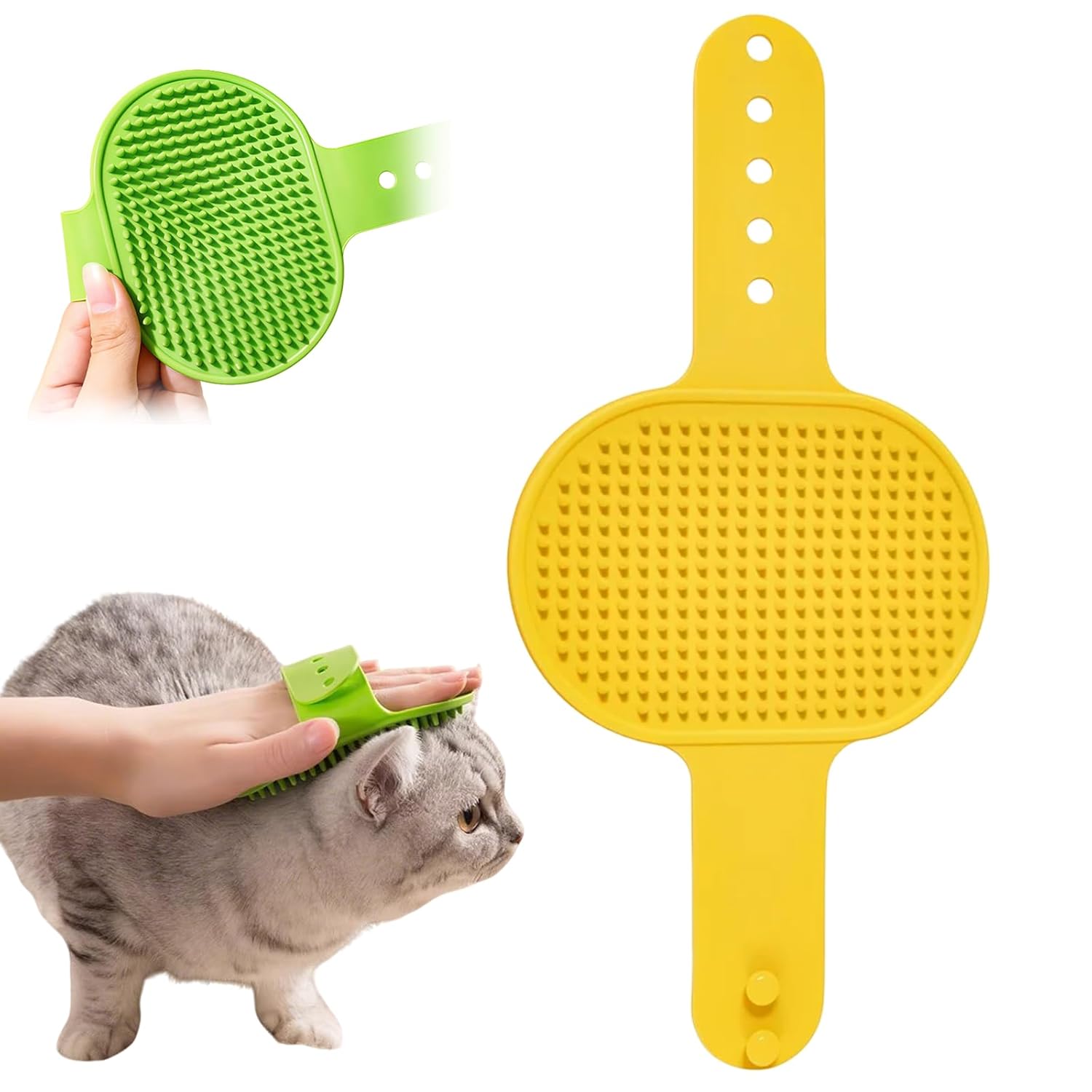 Amazon.com: Silicone Grooming Strap Pad for Cats, 2025 New Cat Self ...