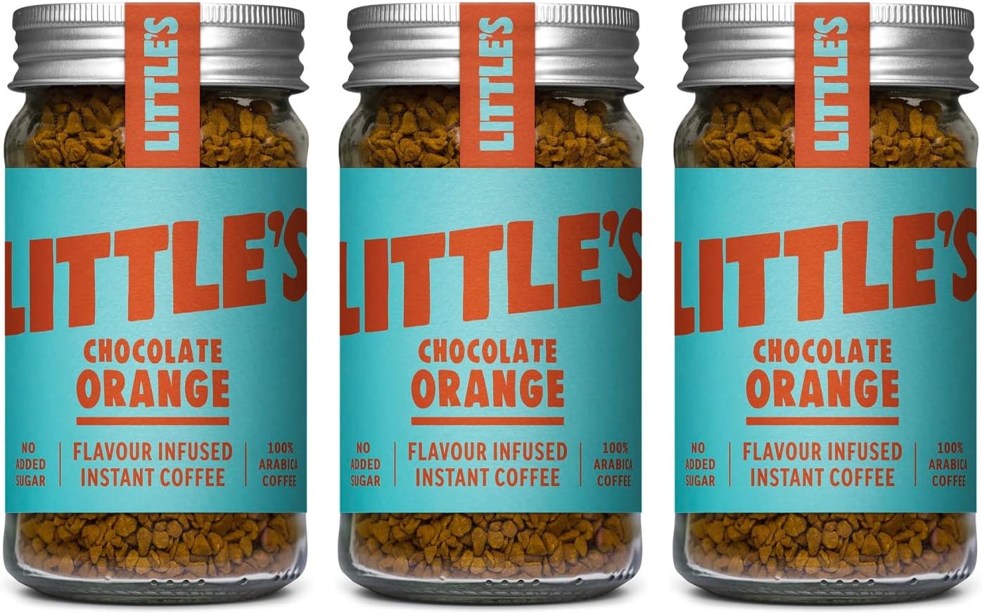 Little's Chocolate Orange Flavoured Instant Coffee 50g - Pack of 3 ...
