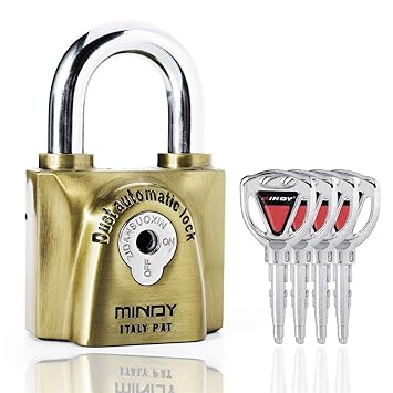 Mindy 60mm Heavy Duty Lock Warehouse Waterproof Keyed Padlock Top ...