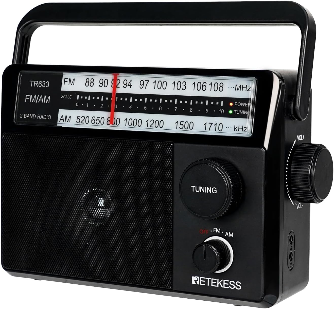 Amazon.com: Retekess TR633 AM FM Radios with Best Reception, Portable ...