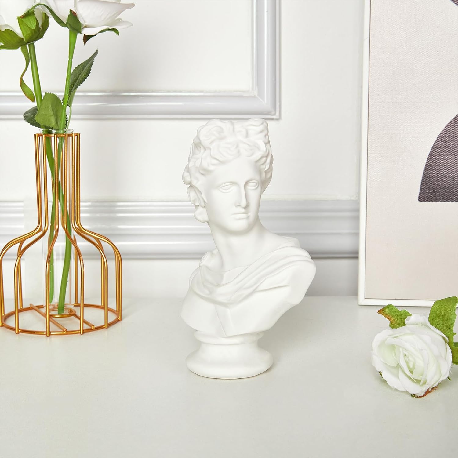 Amazon.com: maozyiltle Bust Statue Greek Mythology Decor,Roman Goddess ...