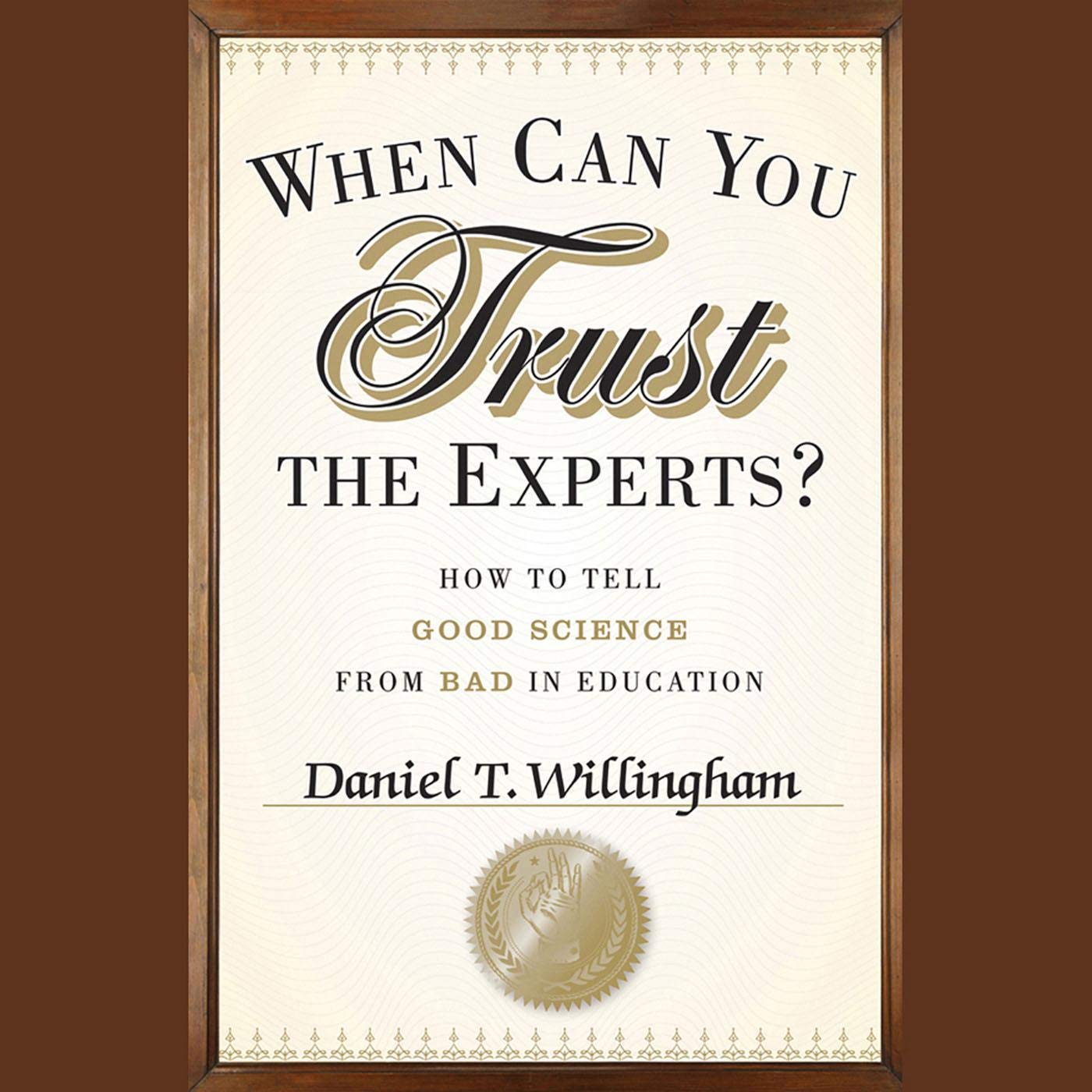 Amazon.com: When Can You Trust the Experts?: How to Tell Good Science ...