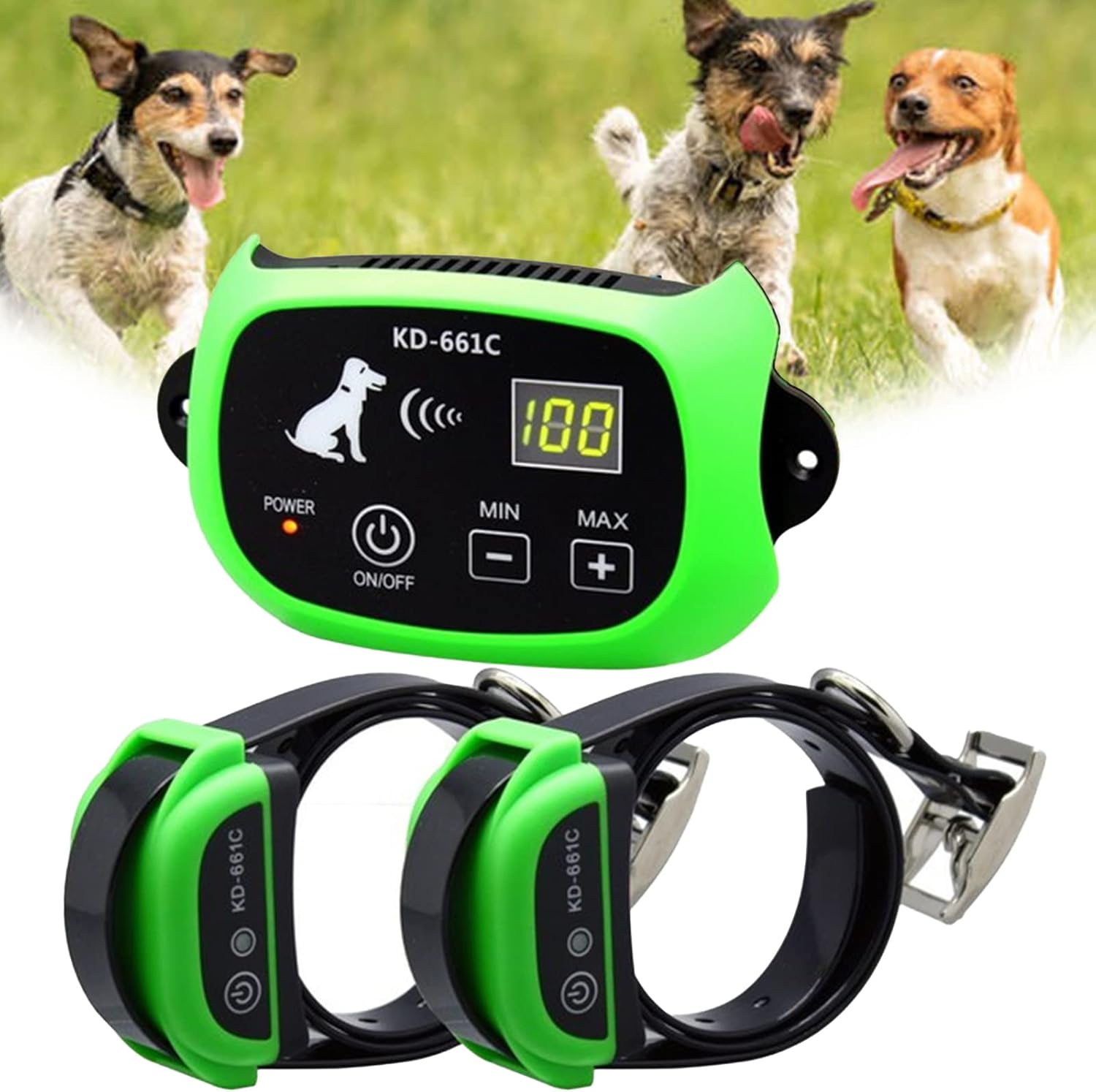 Amazon.com: Wireless Dog Fence,Electric Pet Dog Boundary Containment ...
