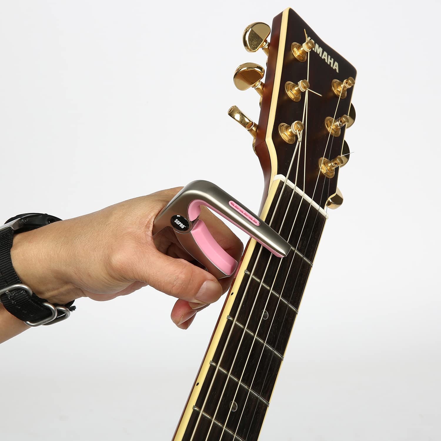 Snapklik.com : Guitar Capo 3-in-1: Acoustic & Electric Capo, Guitar Pin ...